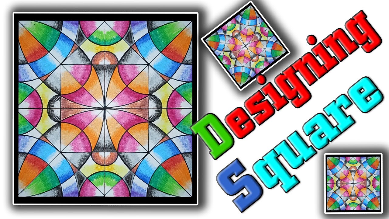 designing square | designing work | design | geometrical design ...