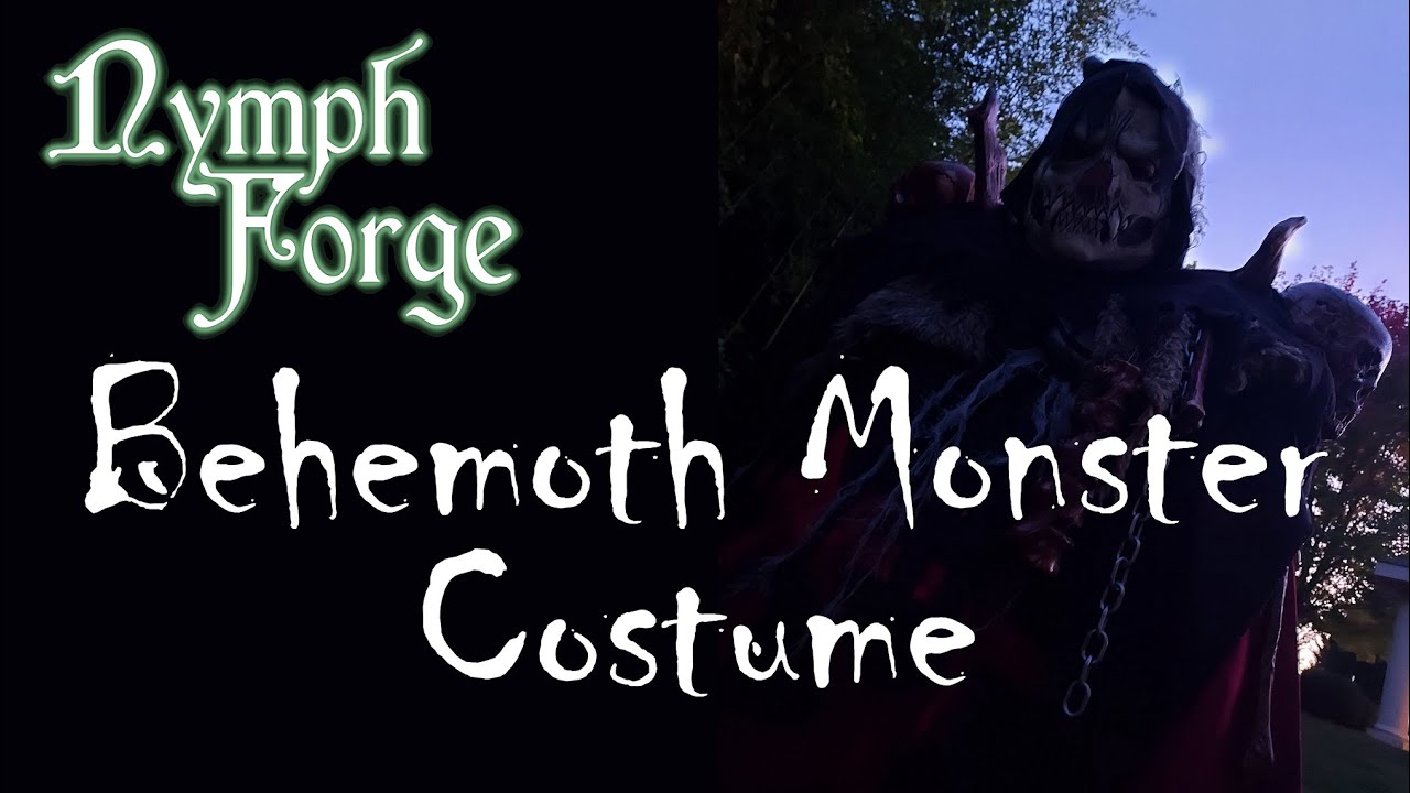 COSTUME: Behemoth Monster! Part 2 - YouTube