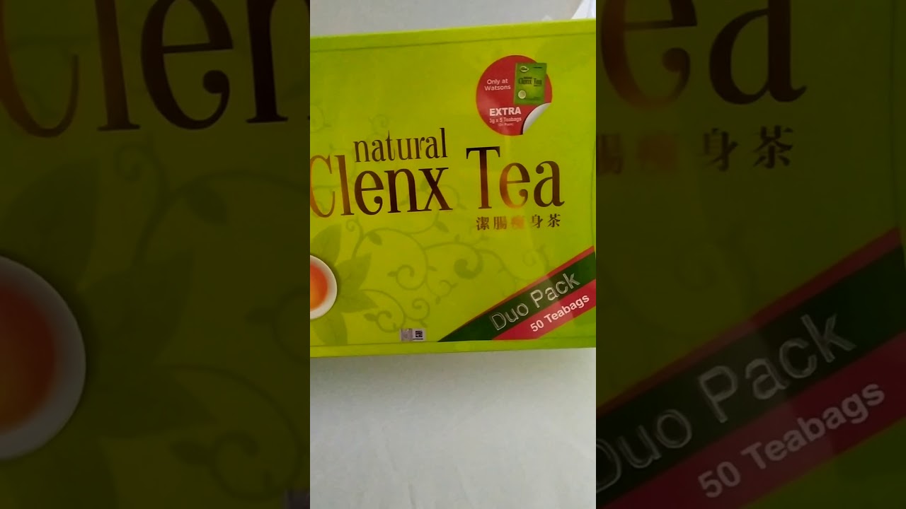 NH Natural Clenx Tea Duo Pack (50s) - Original - YouTube
