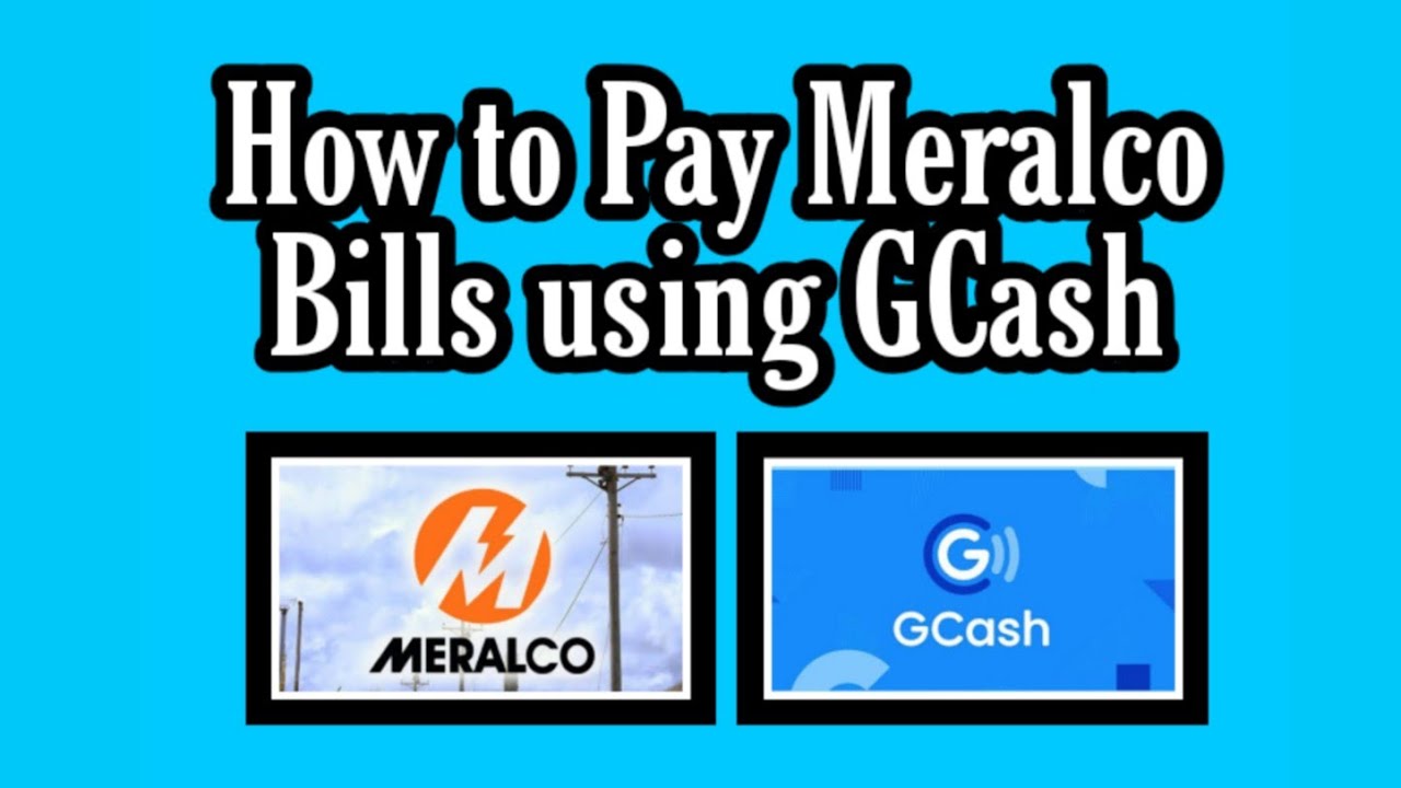 How to pay Meralco Bills using GCash App Online - YouTube