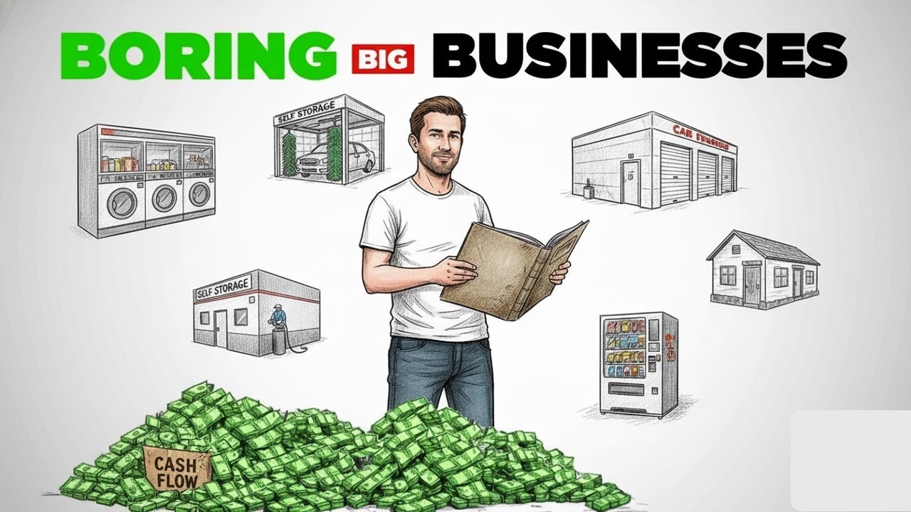 6 BORING Businesses That Always Make Millionaires (90% Success Rate ...