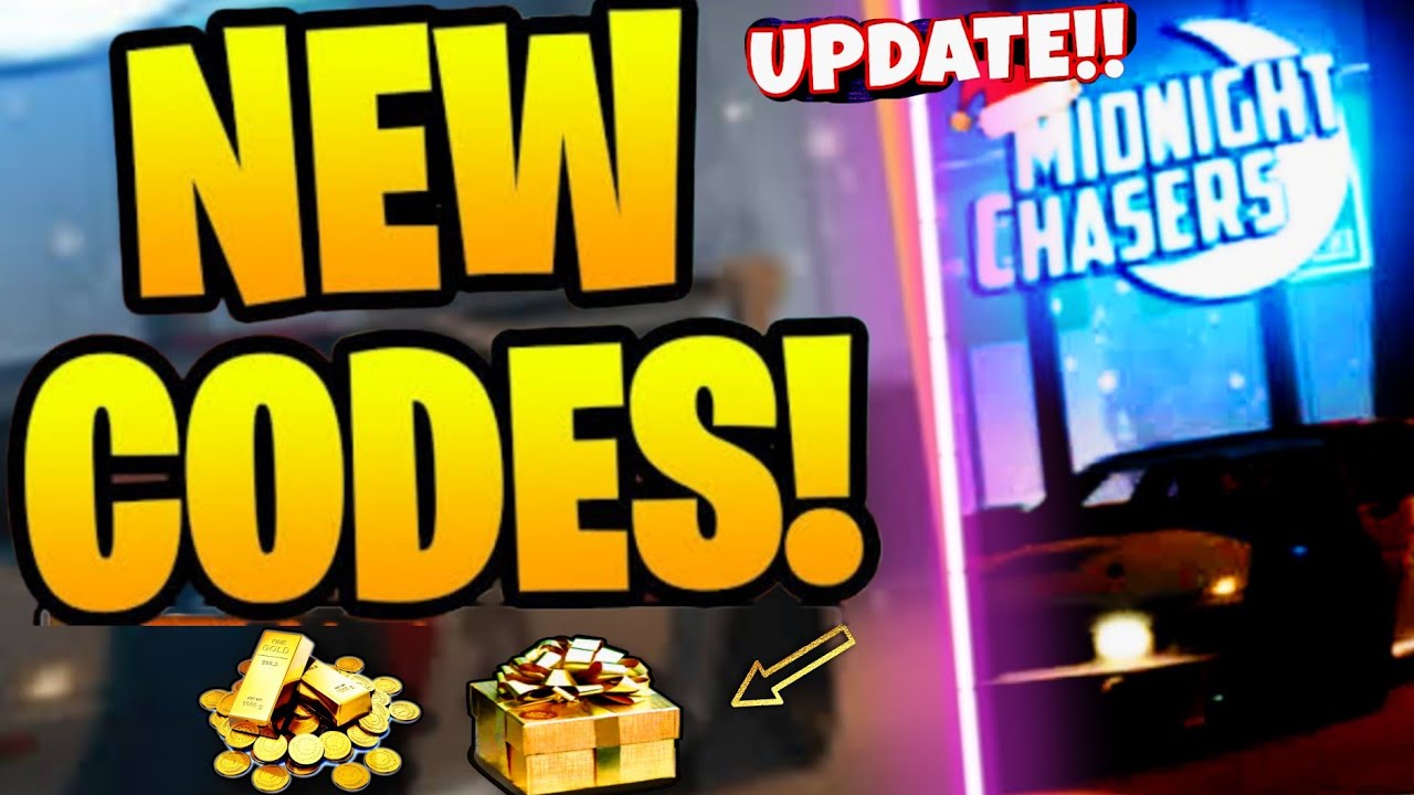 ⭕ CODES UPD⭕ MIDNIGHT CHASERS CODES - ROBLOX MIDNIGHT CHASERS CODES ...