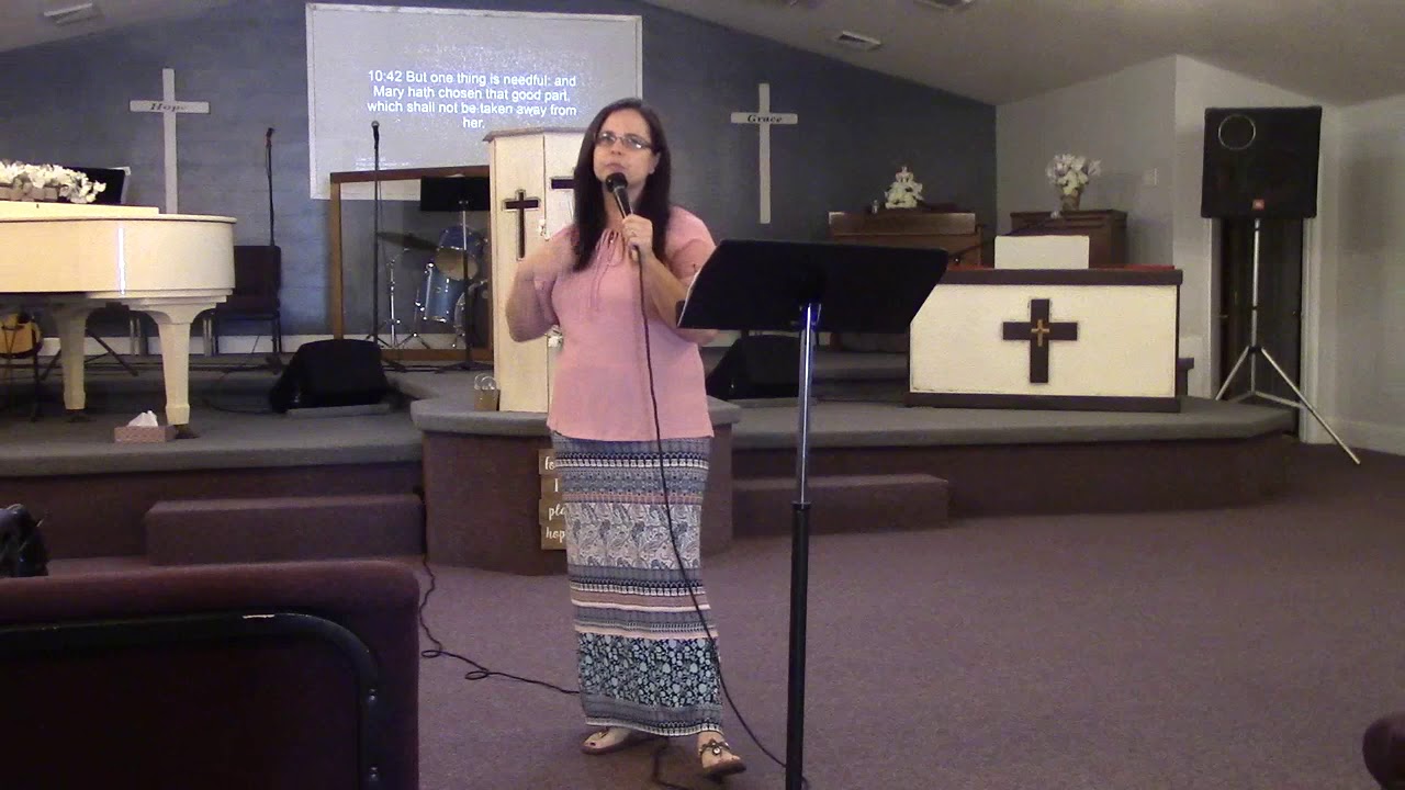 06 16 2019 "A Moment In His Presence", Sis. Tiffany Sanchez - YouTube