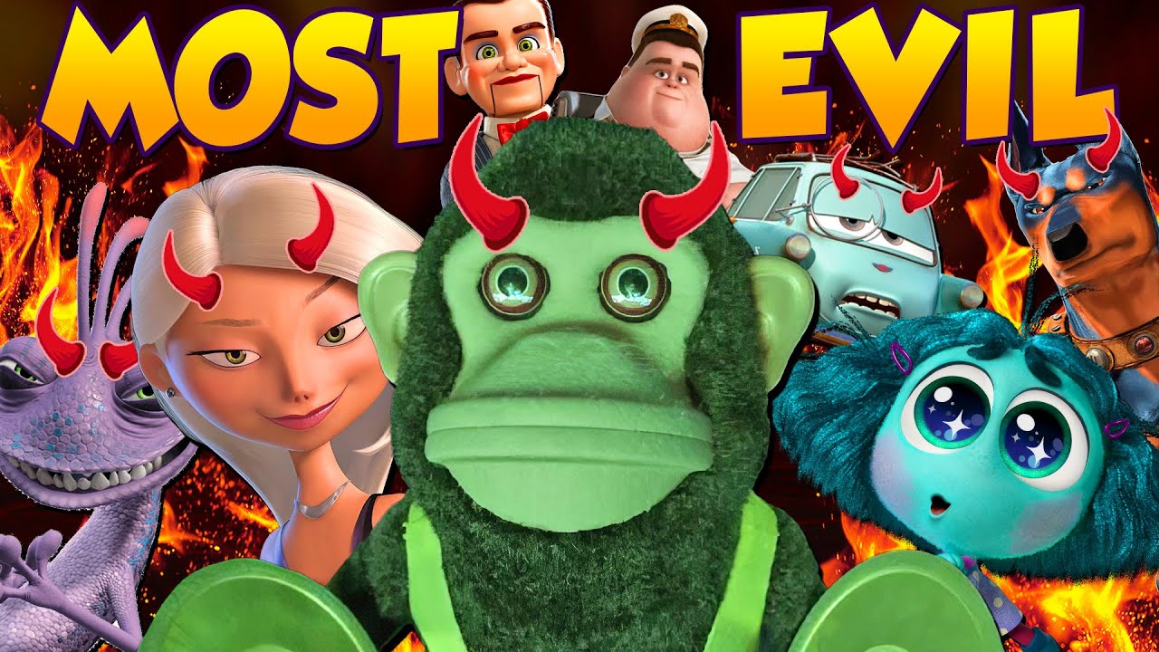 Pixar Villain Sidekicks: Good to Evil - YouTube