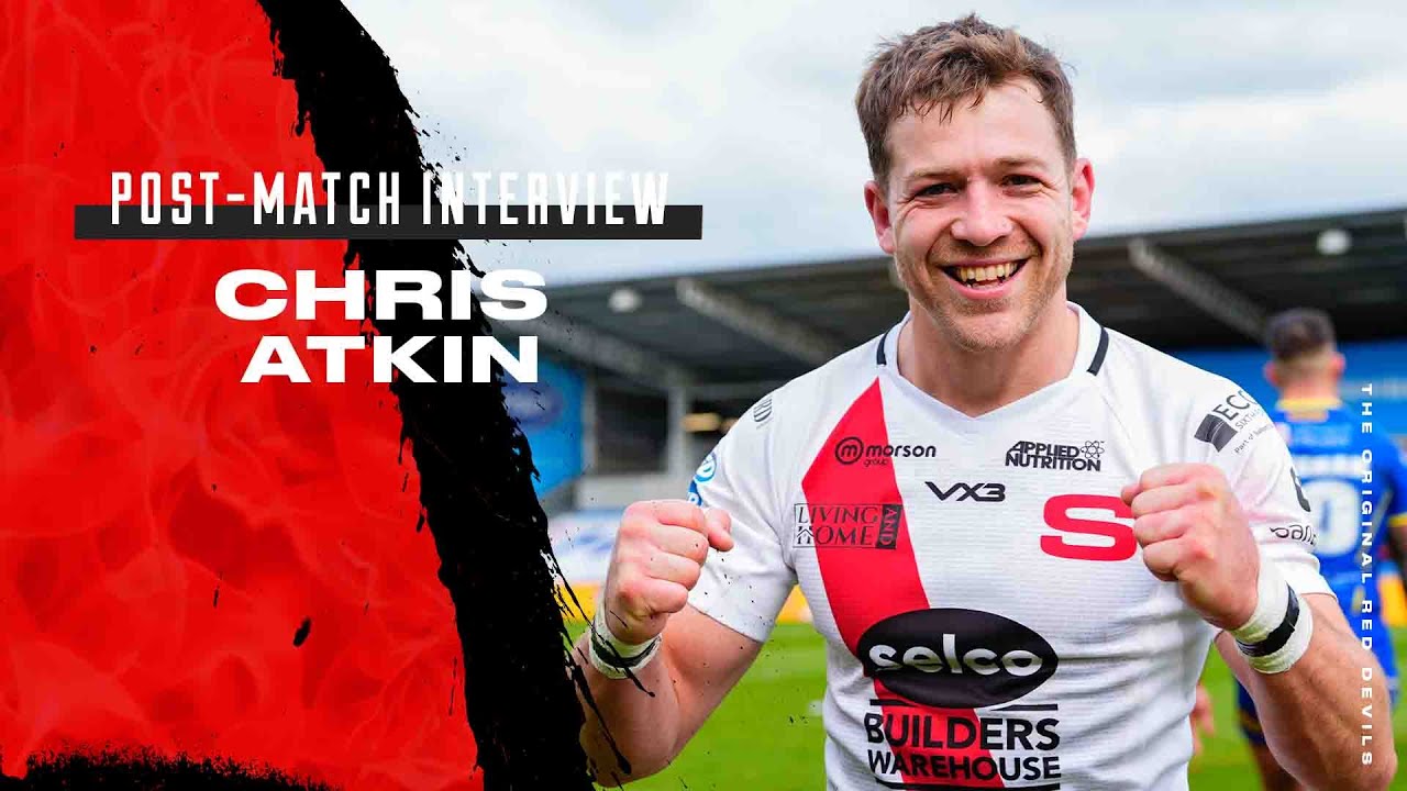 "I've really enjoyed it!" | Chris Atkin on massive Warrington win and ...