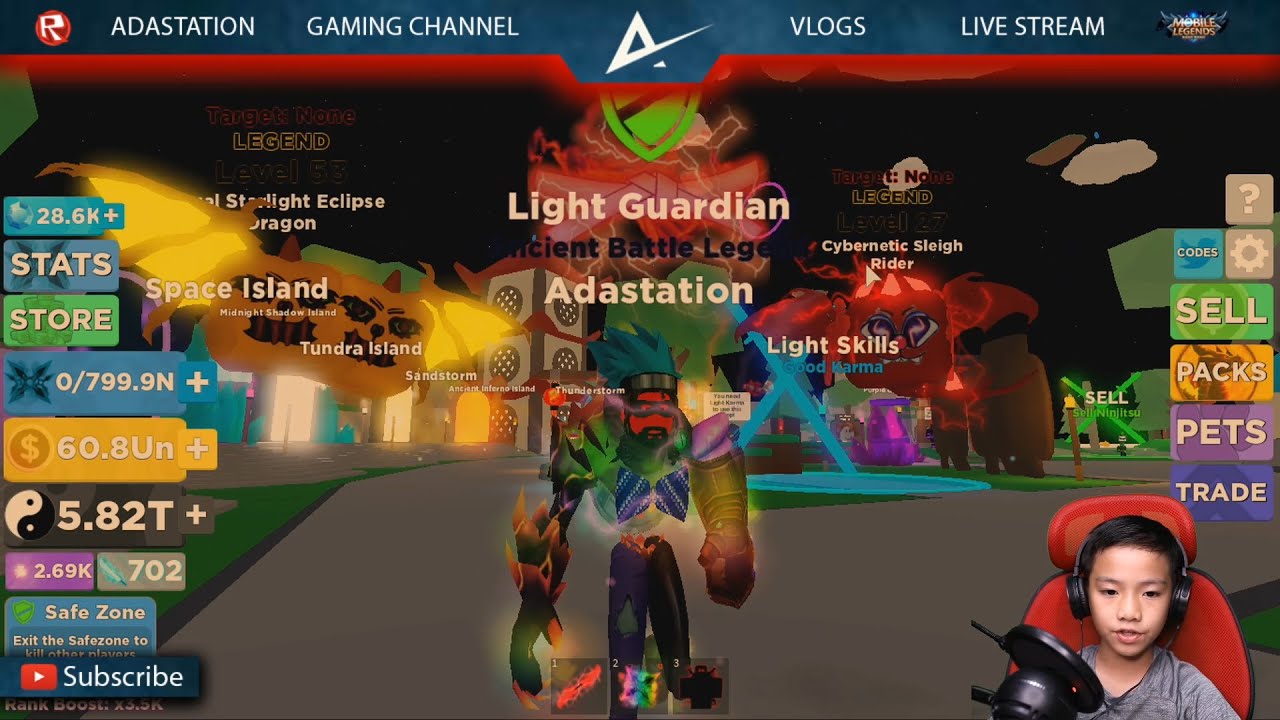 NEW NINJA LEGENDS UPDATE - YouTube
