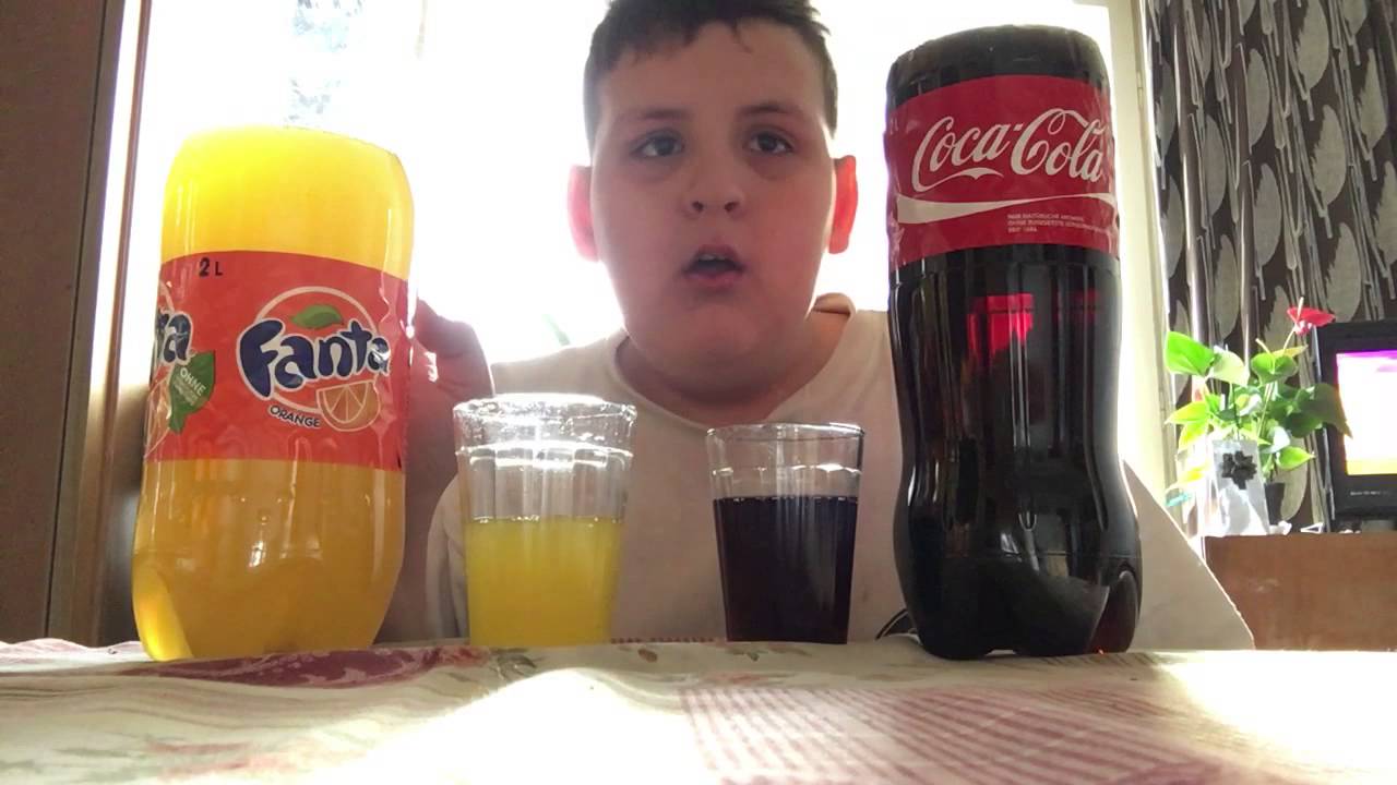Fanta narancs (VS) coca cola - YouTube