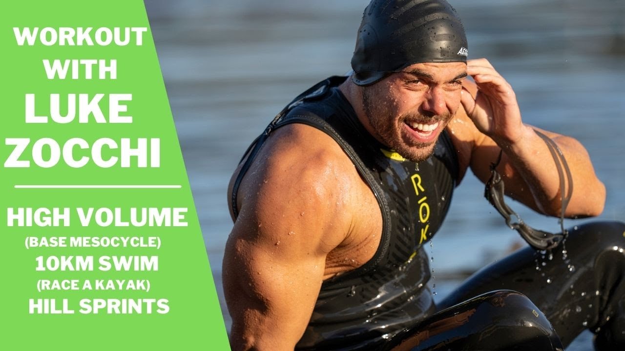 10km Swim + Sprints (Australia Training w/ Luke Zocchi) - YouTube
