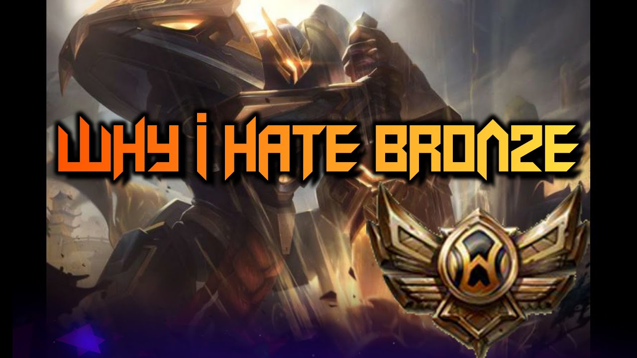 Bronze Elo Hell HELP ME! - YouTube