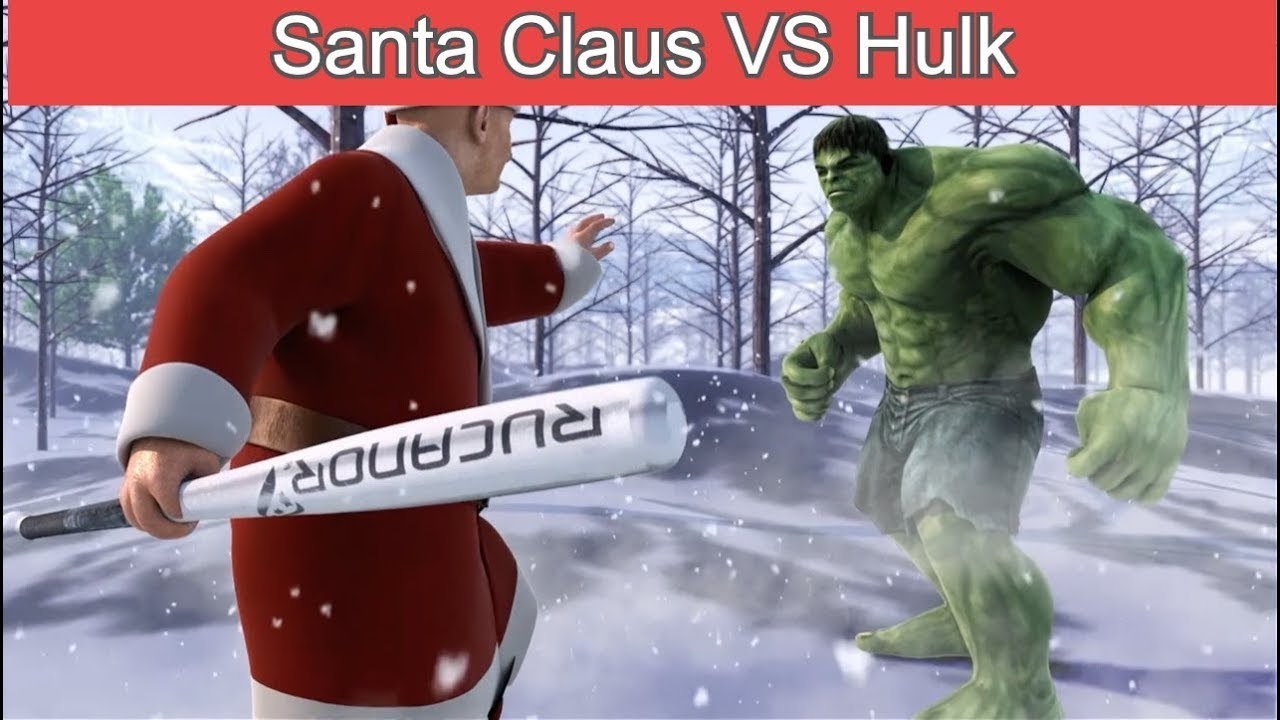 Hulk vs Santa Claus - YouTube