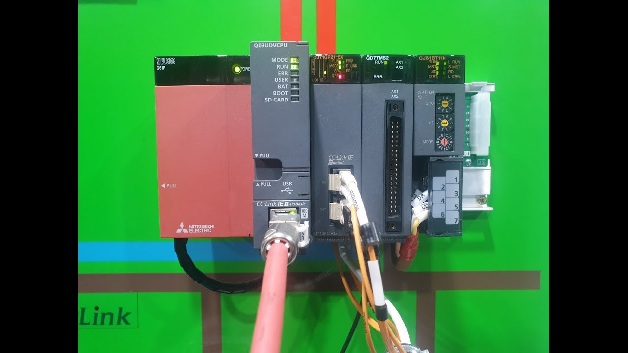 Mitsubishi Upload Q-CPU - Q03UDV - YouTube