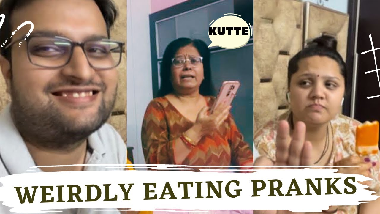 Weirdly eating Pranks - YouTube