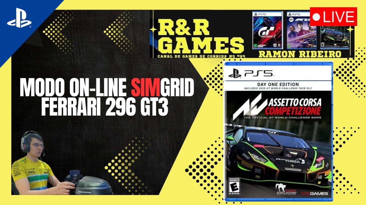 Assetto Corsa Competizione PS5 4K - Corridas no SimGrid - YouTube