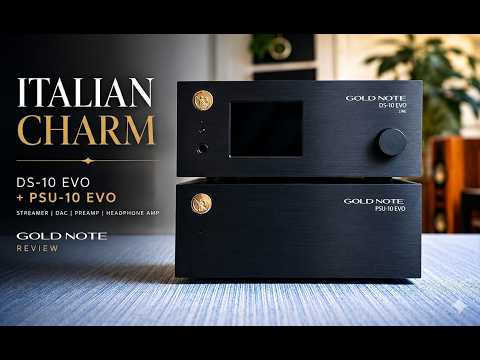 Gold Note DS-10 EVO Review | Italian Musicality in the Digital Age #audiophile #hifi