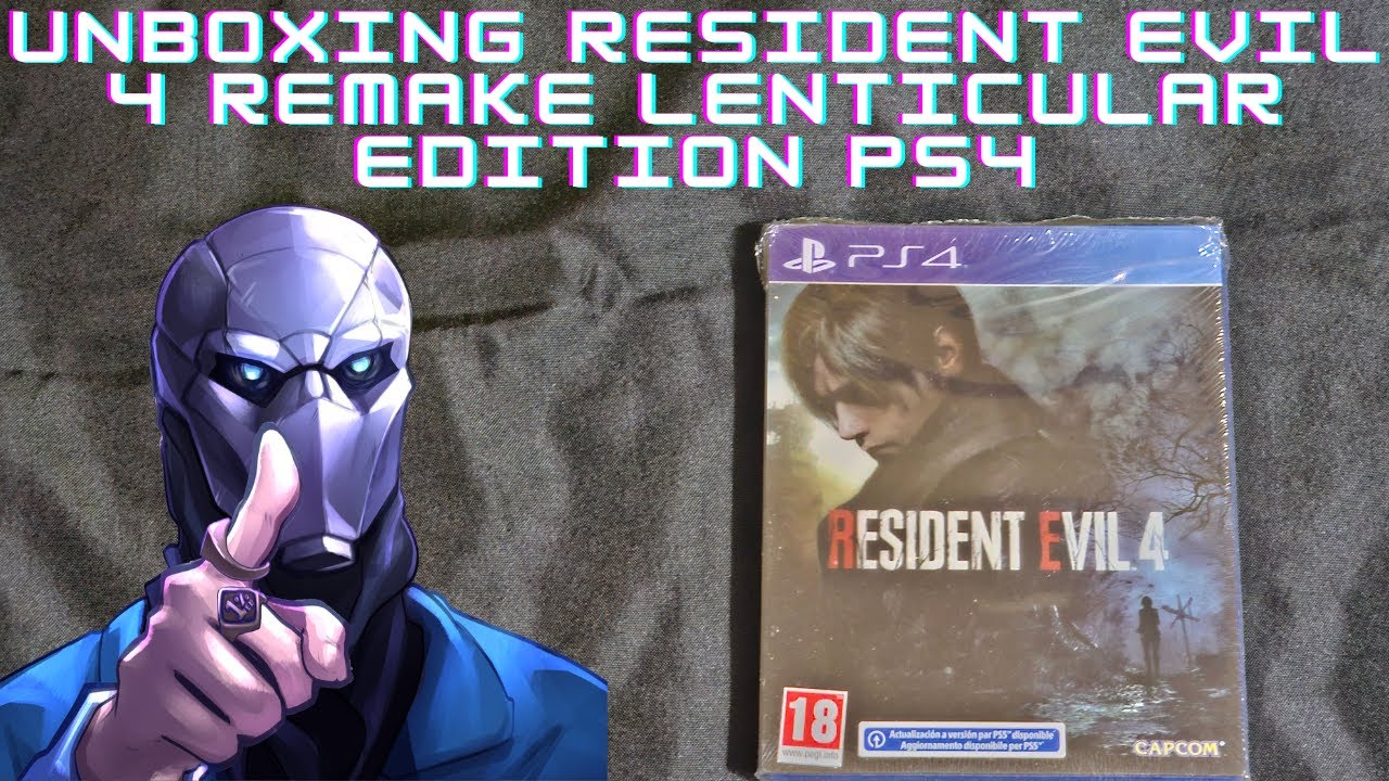 Unboxing Resident Evil 4 Remake PS4 Lenticular Edition - YouTube
