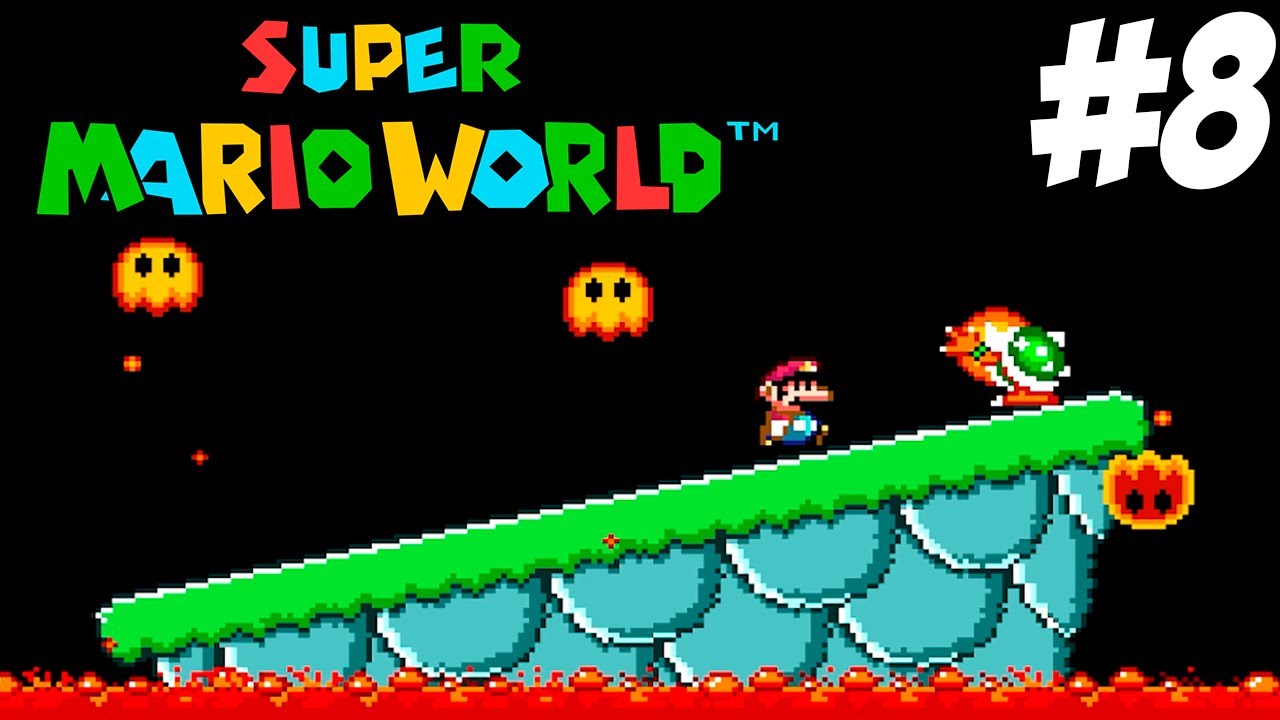 SUPER MARIO WORLD #8 (BOSS Larry Koopa) MUNDO 7 - YouTube