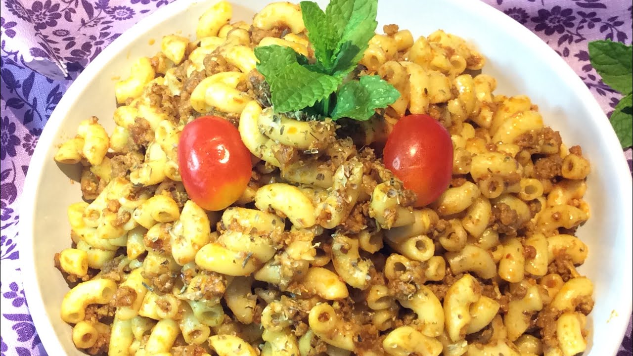 Minced mutton Macaroni recipe |Keema Macaroni eid special recipe ...