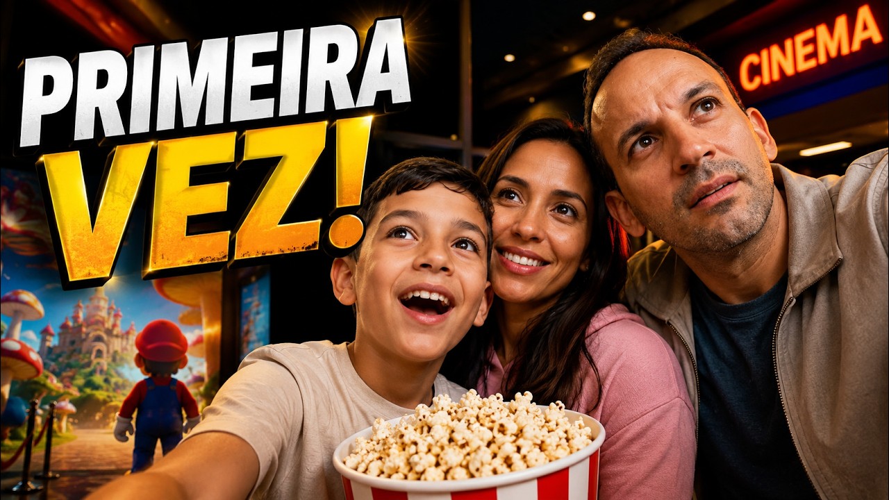 Vlog assistindo o filme do Super Mario brothers. - YouTube