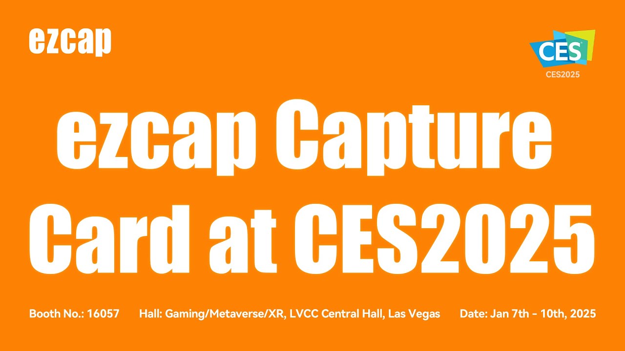 ezcap Capture Card at CES2025 (4)-Dual and Quad Channels Video Capture Live Streaming 2 or 4 ...