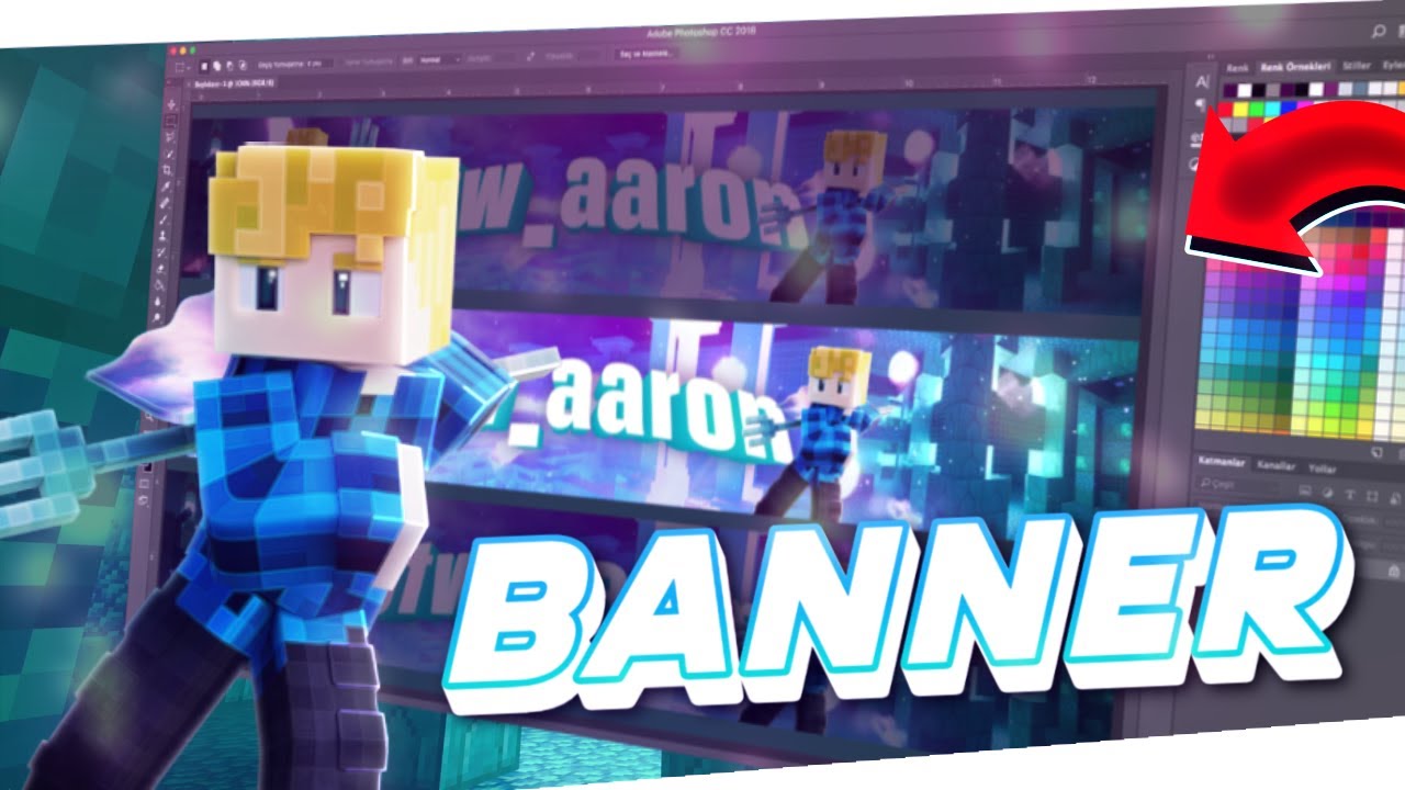 How to make the best minecraft channel banner? | Tutorial 🖼️ - YouTube