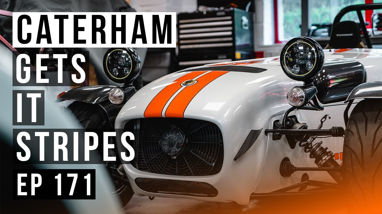 Top Gear Live Caterham Gets It Stripes | Rx-5 Goes From Road To Race ...