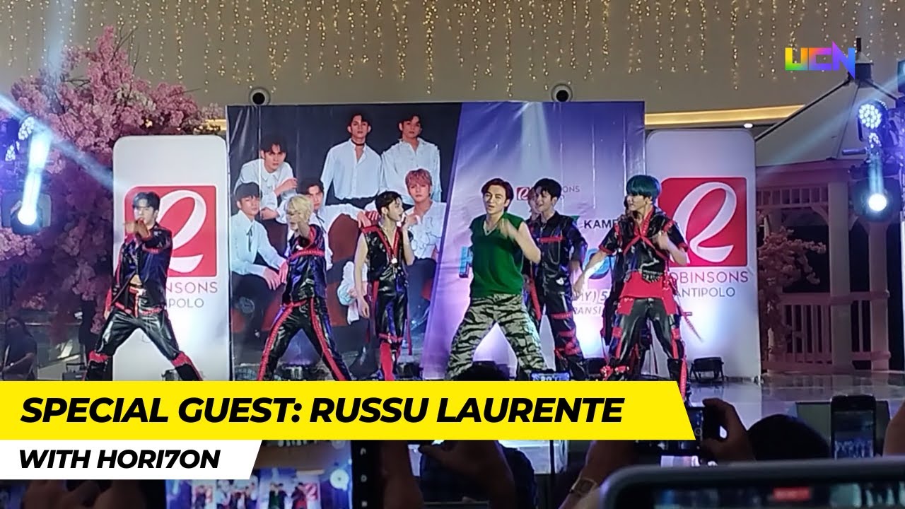 【FANCAM】 EX-DREAM CHASER: RUSSU LAURENTE (Visit HORI7ON | Robinson Antipolo) - YouTube