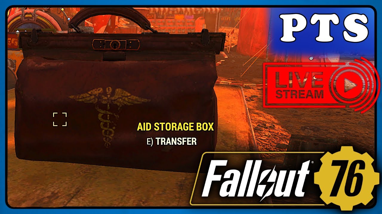 Fallout 76: PTS - Huge Changes Are Live for Testing. Aid Storage, Item ...