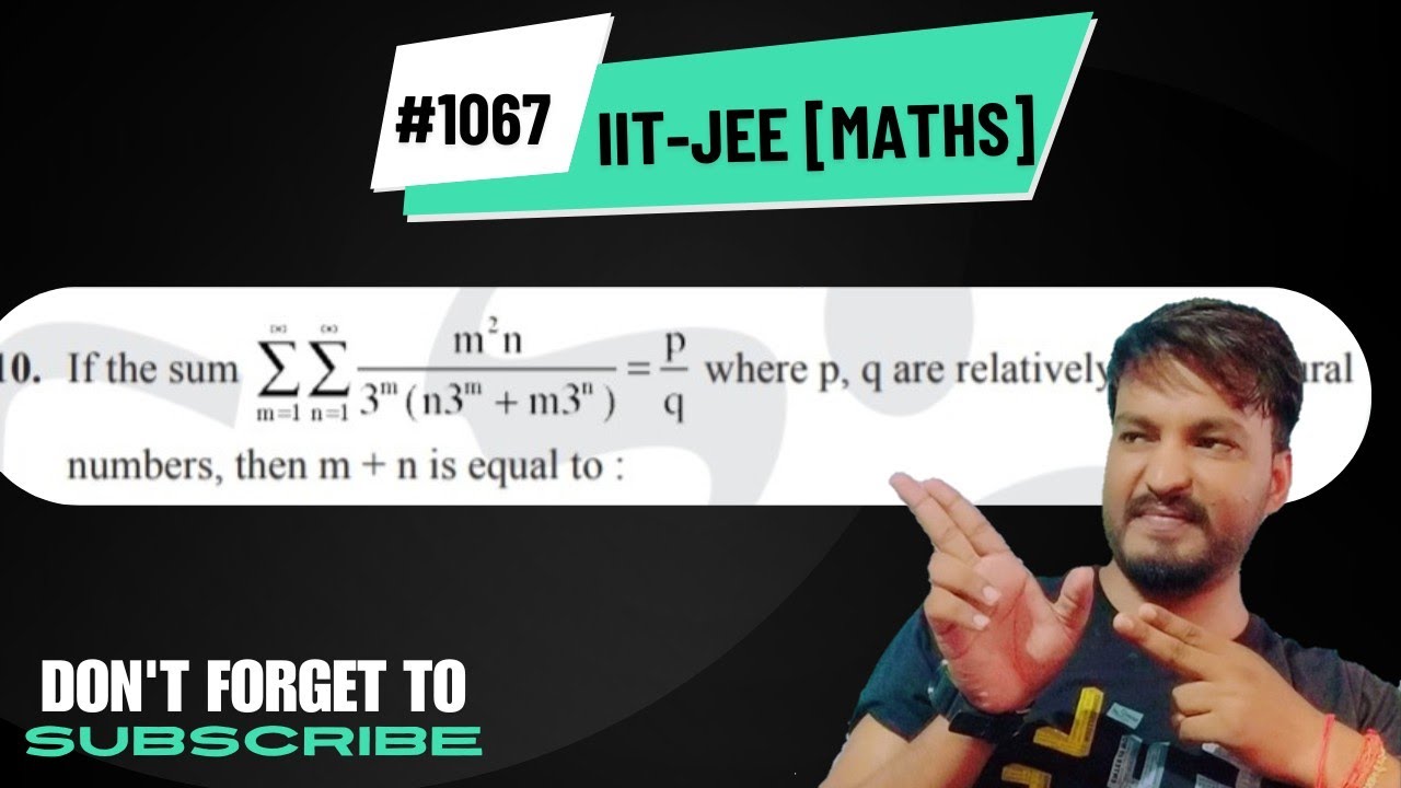 #1067 Jee maths problem based on sequence and series. - YouTube