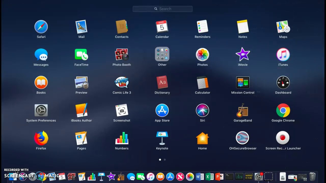 How to make the launchpad appear slowly on mac - YouTube