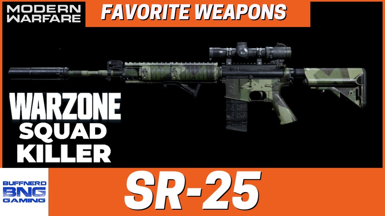 Knights Armament SR-25 Favorite Weapons - Call Of Duty Modern Warfare ...