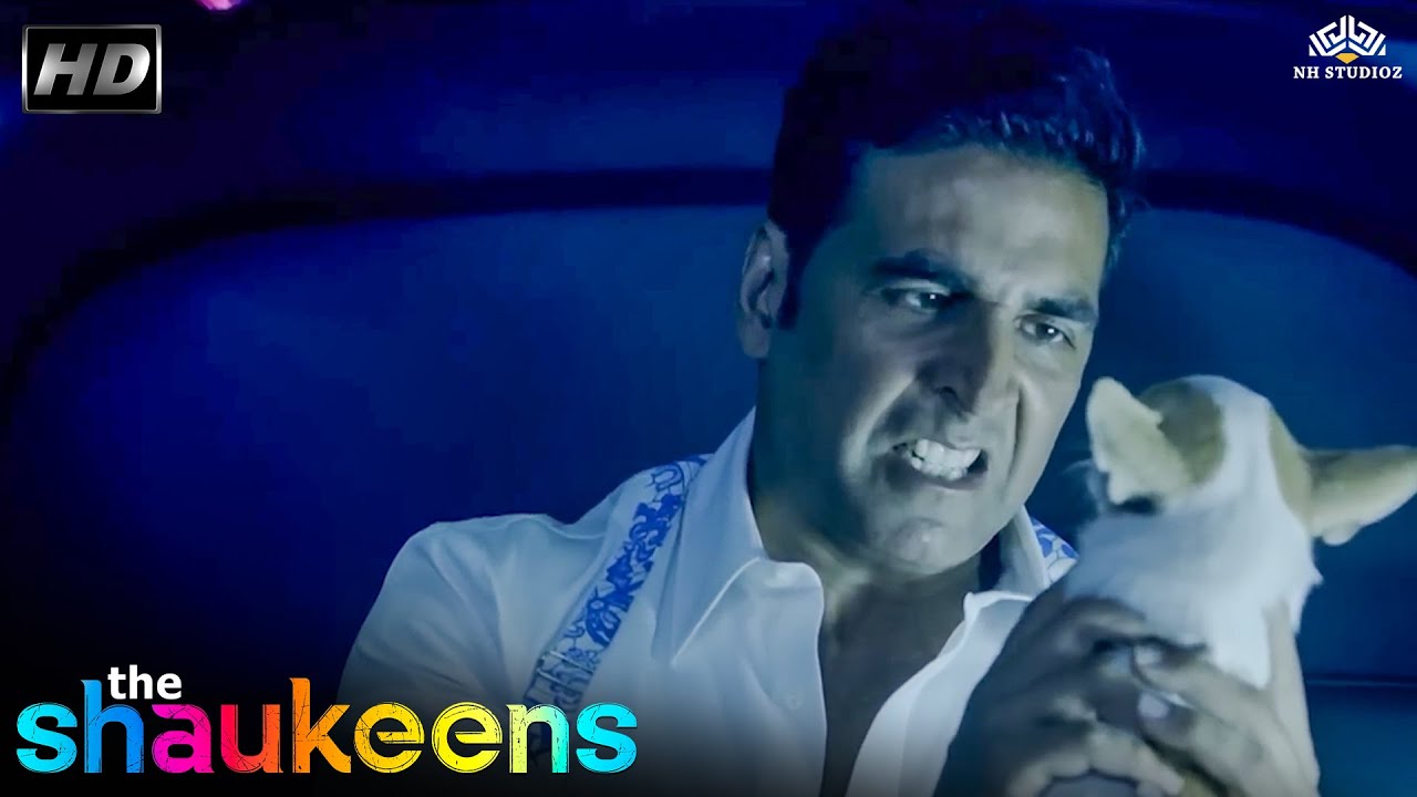 अबे कुत्ते मेरी माँ के कातिल - The Shaukeens Movie Scene 2 - Akshay ...
