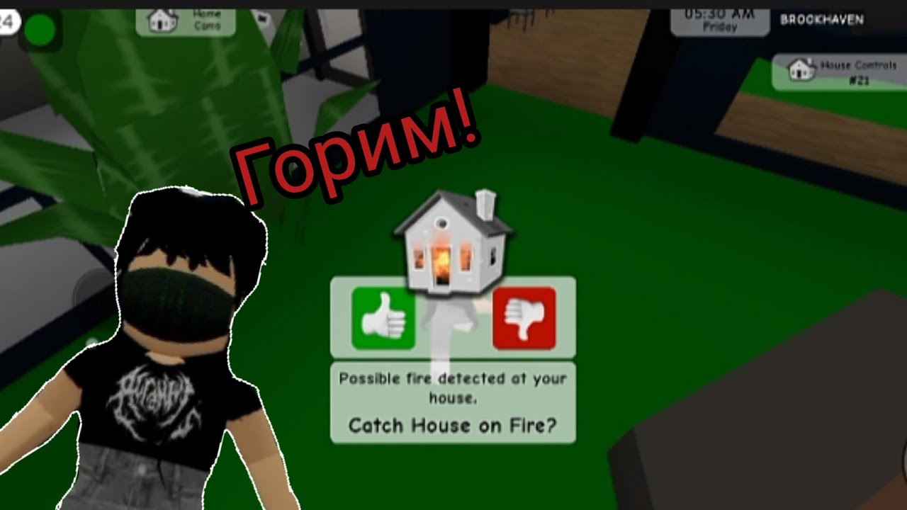 Устроили пожар в брукхейвен 🔥роблокс|Sabina_play - YouTube