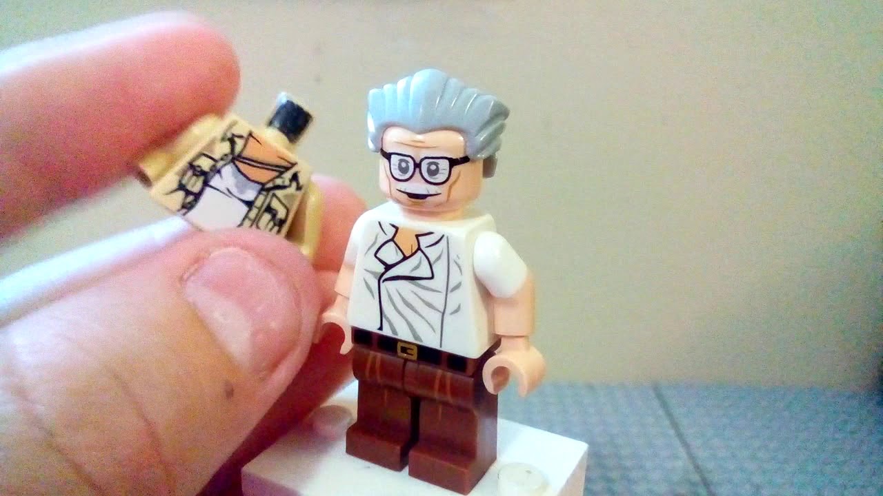 Custom Lego Stan Lee! - YouTube