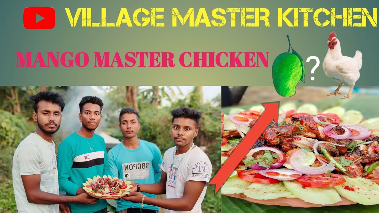 Mango Master Chicken Recipe In Jungle 🤤 | Village Food 😯 - YouTube