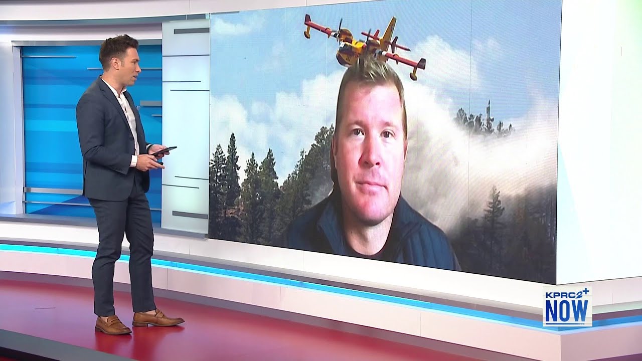 How aerial firefighting pilots tackle wildfires - YouTube