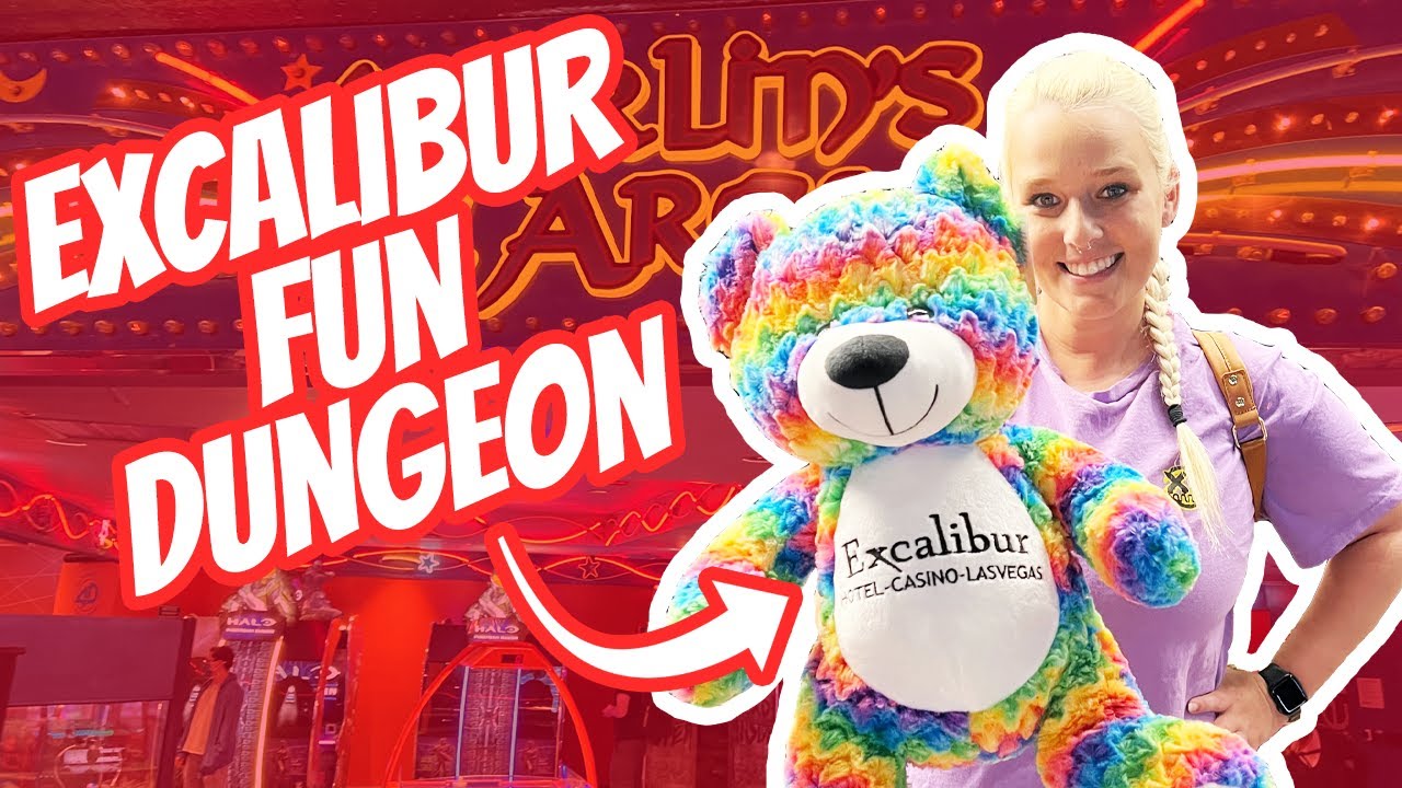 Carnival Games and Arcade at The Fun Dungeon - Excalibur Las Vegas ...
