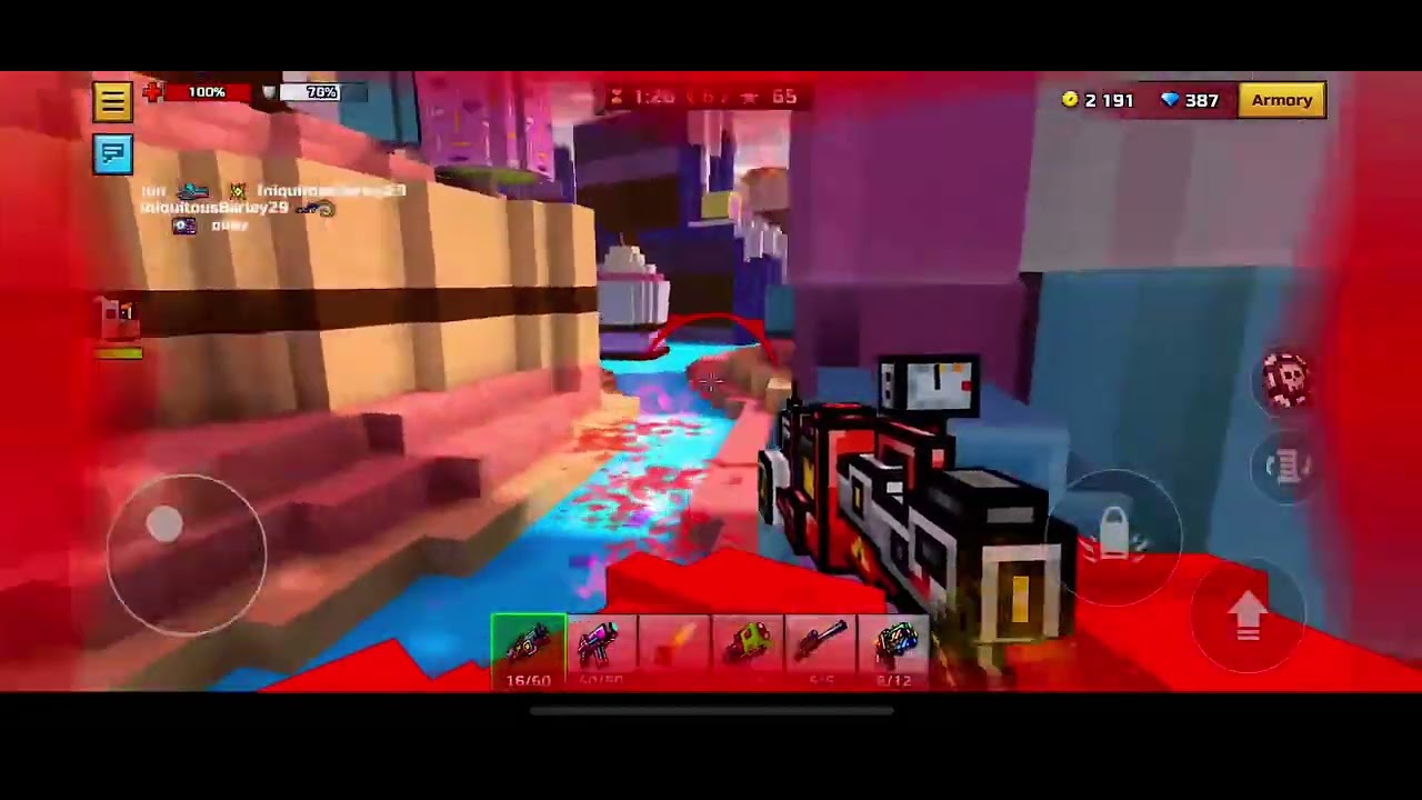 Pixel Gun 3D Candyland tournament again - YouTube
