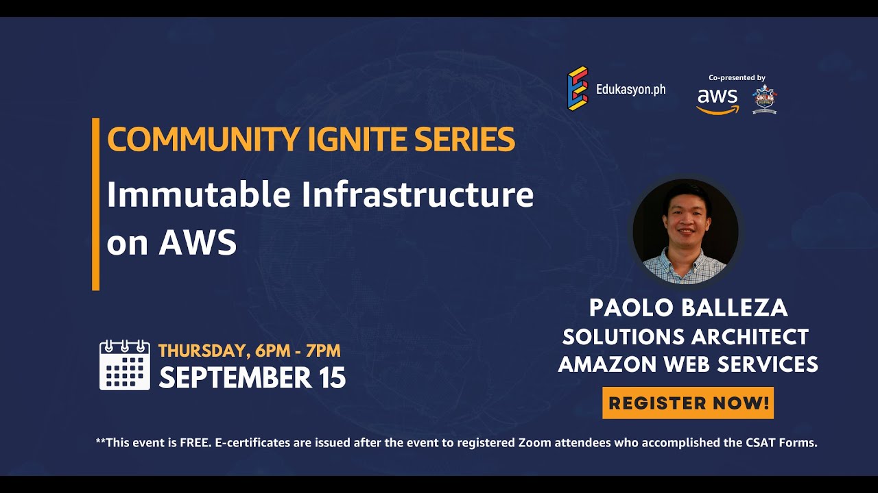 Community Ignite Ep. 57: Immutable Infrastructure on AWS - YouTube