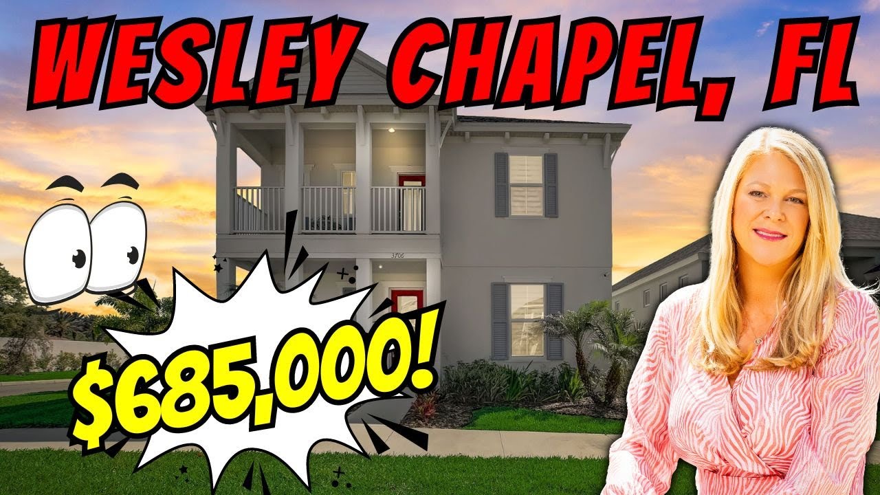 Amazing Find: Wesley Chapel Florida Home For Sale! - YouTube
