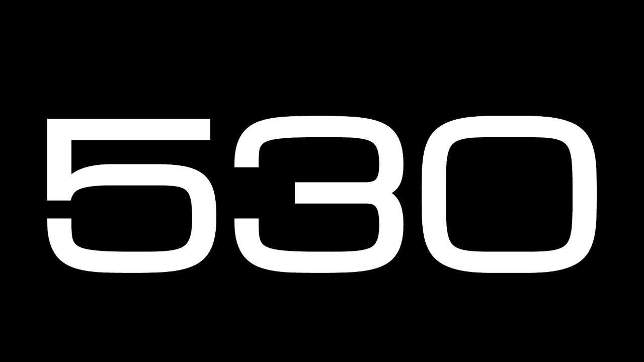 530 Second Countdown Timer / NO SOUND - YouTube
