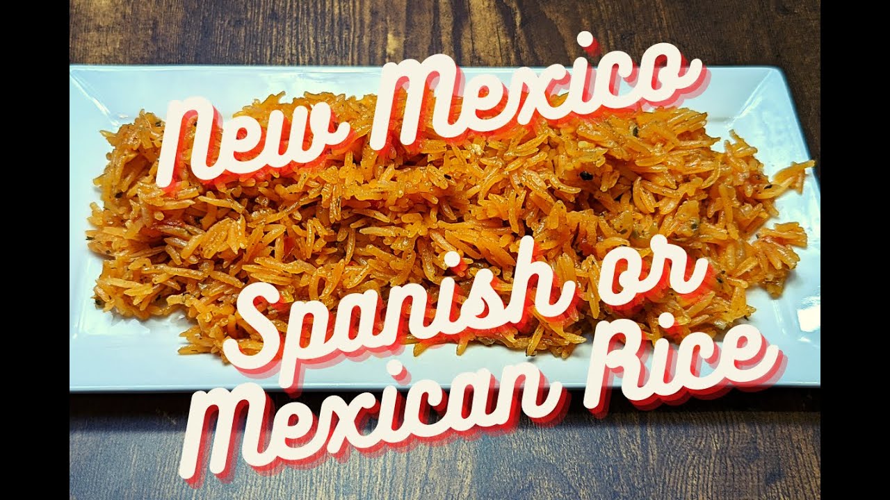 New Mexico Spanish or Mexican Rice - Simple and Delicious Rice Recipe ...
