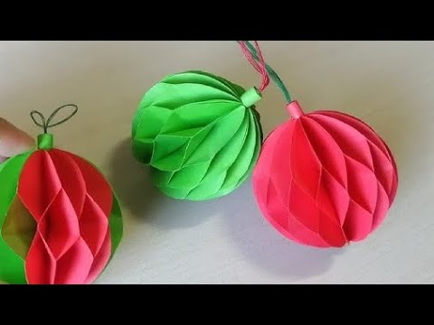 DIY Christmas Ornament Paper Crafts | circle craft #circlecraft # ...