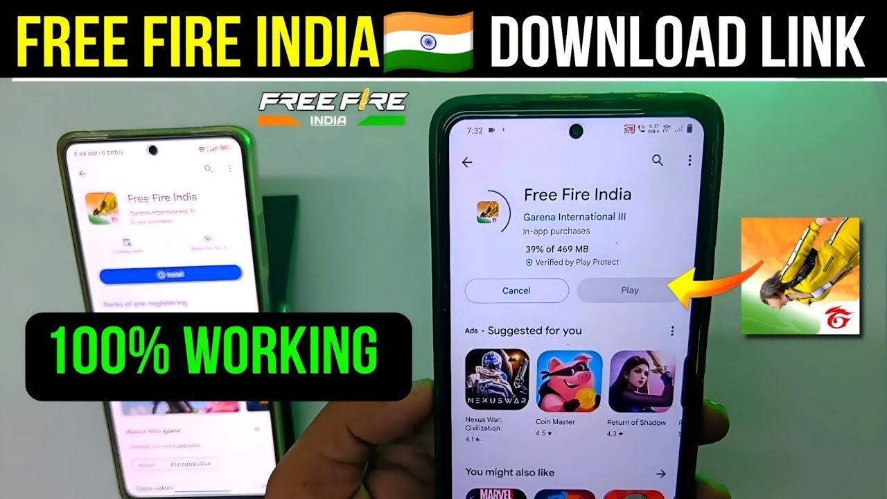 finally free fire india🇮🇳 new update🔥 ff india 🥳 free fire free rewards ...