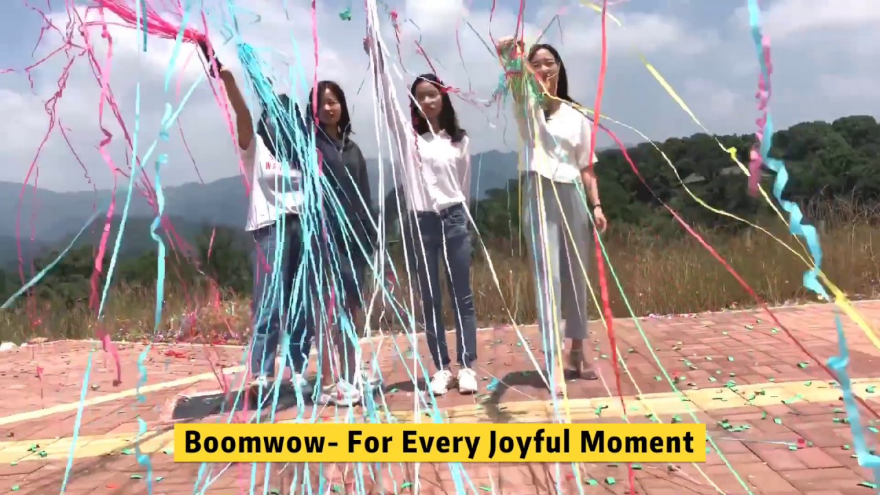 Boomwow Confetti Brand New Assorted Soaring Streamers is Coming！ - YouTube