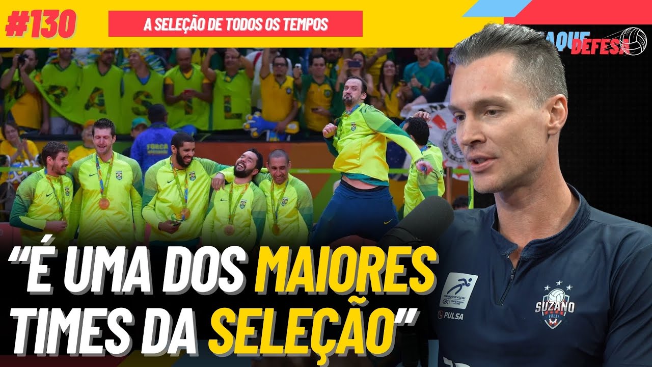 A SELEÇÃO DE TODOS OS TEMPOS DO TIAGO BRENDLE | ATAQUE DEFESA #130 ...
