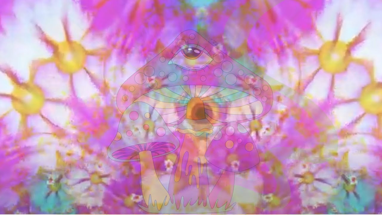 Psychedelic Flower Power - Trippy Flower #trippyvisuals - YouTube