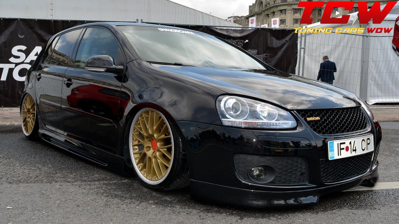 VW Golf MK5 Bagged on BBS Speedline Wheels Tuning Story by Cristian ...