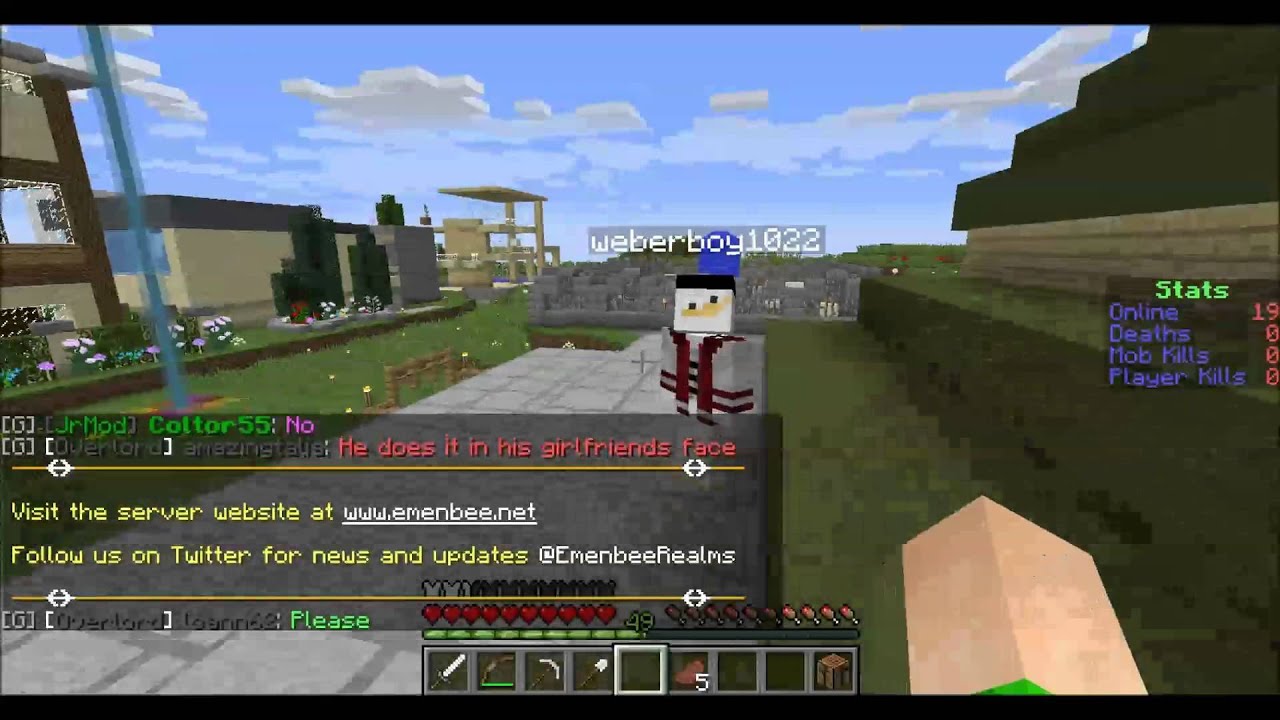 Minecraft Moderators: #1 - weberboy1022 - YouTube