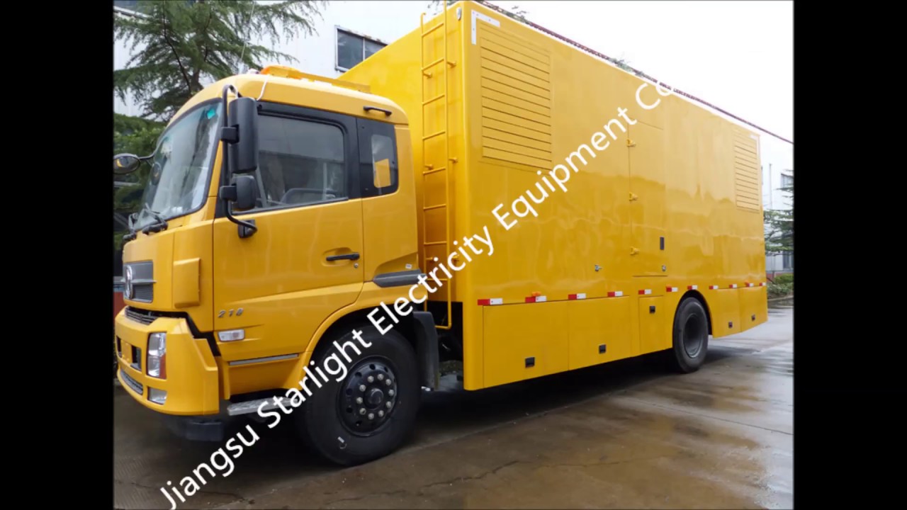 Truck Mounted Diesel Generator Set 20KW to 2200KW - YouTube