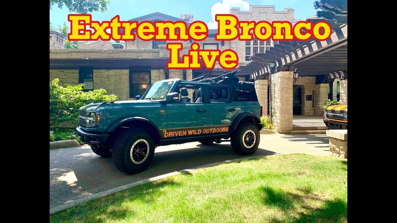Extreme Bronco Live: Woodward Dream Cruise 2022 - YouTube